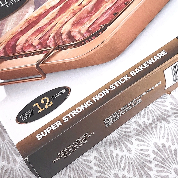 Gotham Steel Bakeware | Kitchen | Gotham Steel Bacon Bonanza Coppernib ...